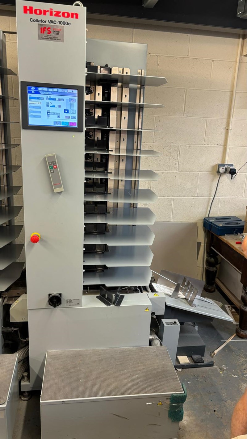 Used 2 X Horizon VAC 1000 Collating Towers Model A and C | pressXchange