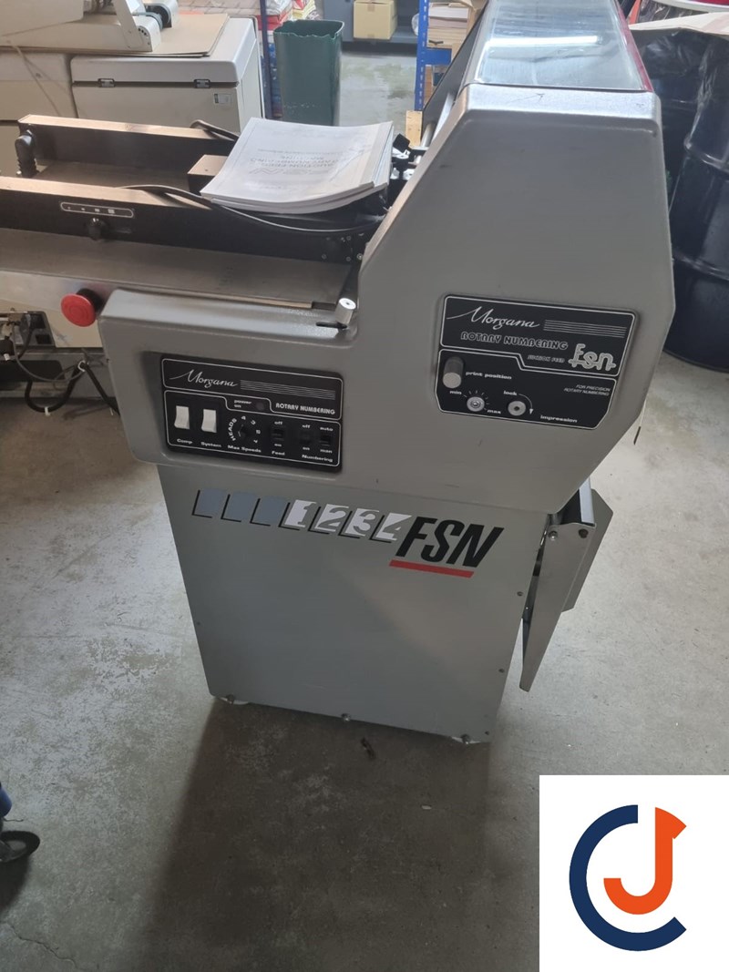 Morgana FSN numbering machine | pressXchange