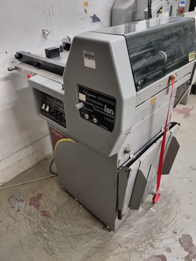 Morgana FSN 60030 NUMBERING & PERFORATING MACHINE | pressXchange