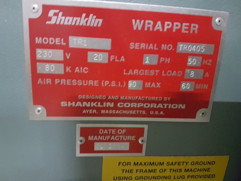 Shanklin Triumph TR1 Shrink Wrapper | pressXchange