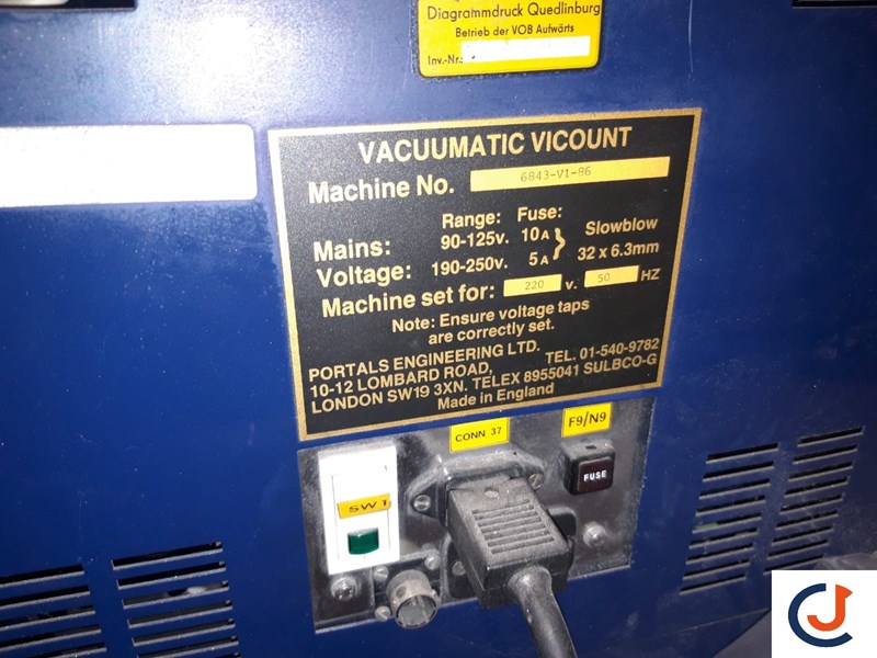 Vacuumatic Viscount Paper Counter | pressXchange