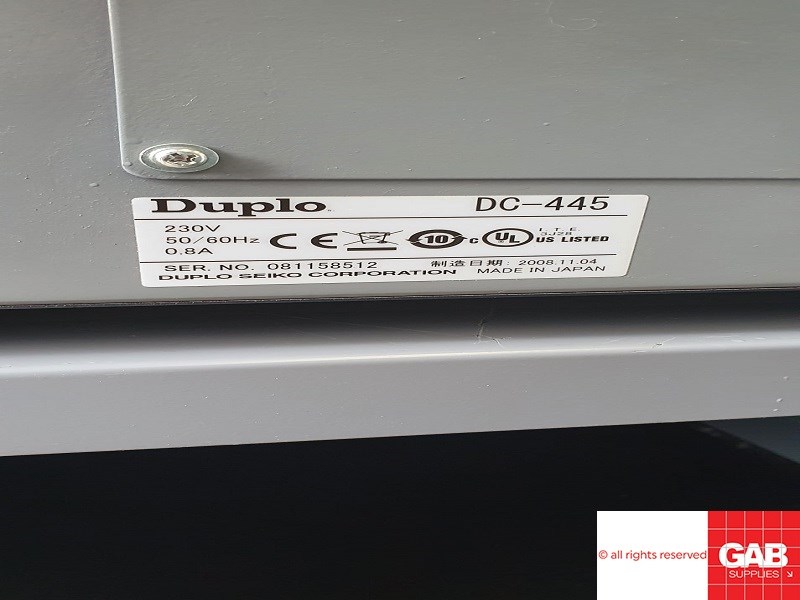 Duplo DC-445 & DC-F1 | pressXchange