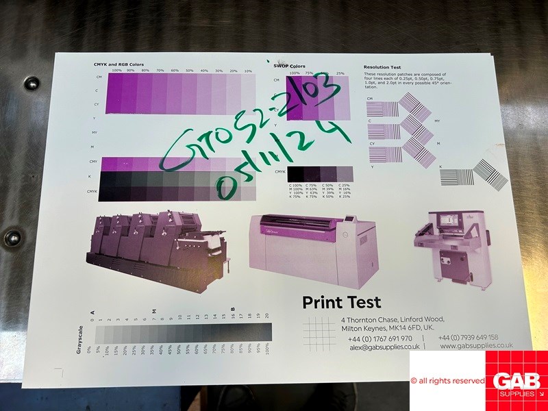 Heidelberg GTO 52-2 two color offset | pressXchange