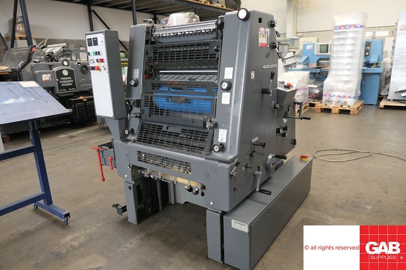 Heidelberg GTO 52-1 single color with kompac dampening | pressXchange