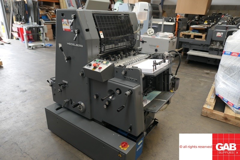 Heidelberg GTO 52-1 single color with kompac dampening | pressXchange