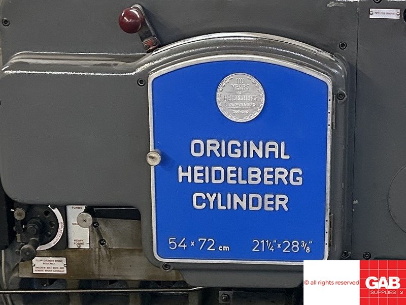 Heidelberg Original Heidelberg S Cylinder | pressXchange