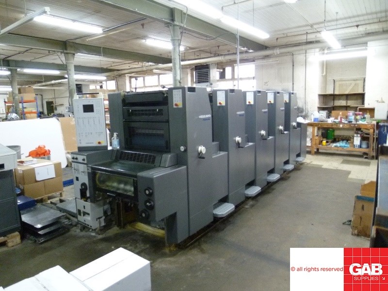 Heidelberg PM 52-5 five color offset with auto plates | pressXchange