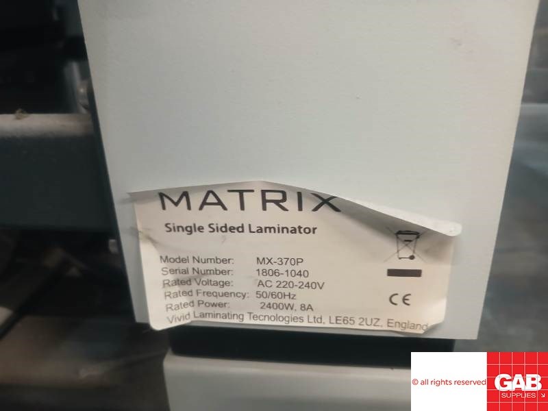 Matrix MX-370P + Omni 320 | pressXchange