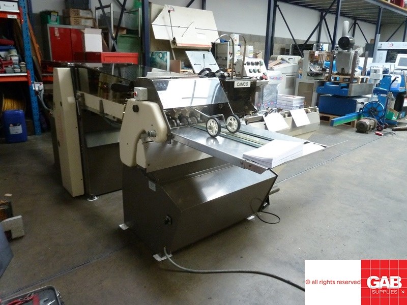 Rosback twin head saddle stitcher with on-line trimmer | pressXchange