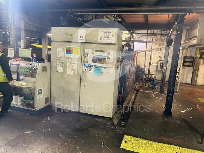JS CORRUGATING, FOSBER, LANGSTON, MARQUIP 2200MM WIDTH FULL CORRUGATOR ...