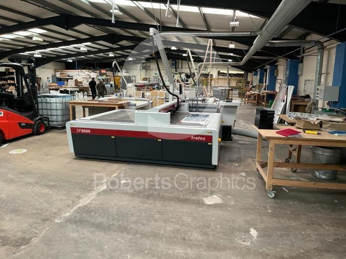 TROTEC SP2000 LARGE-FORMAT LASER CUTTING MACHINE | pressXchange