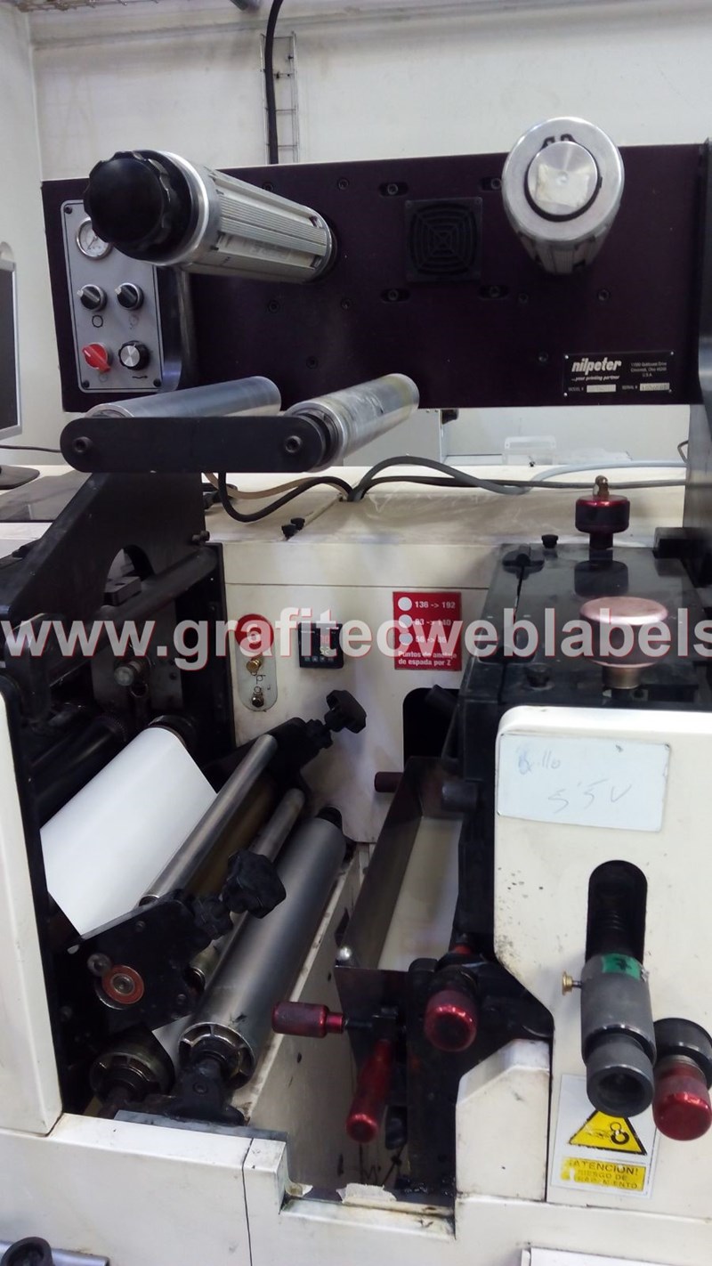 Nilpeter FB3300-S with chill rolls and auto register | pressXchange